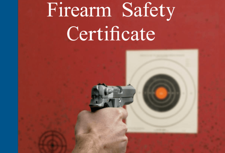 How To Get a CA Firearm Safety Certificate